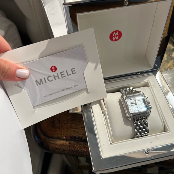 Michele | Accessories | Michelle Watch Like Brand New With Real ...